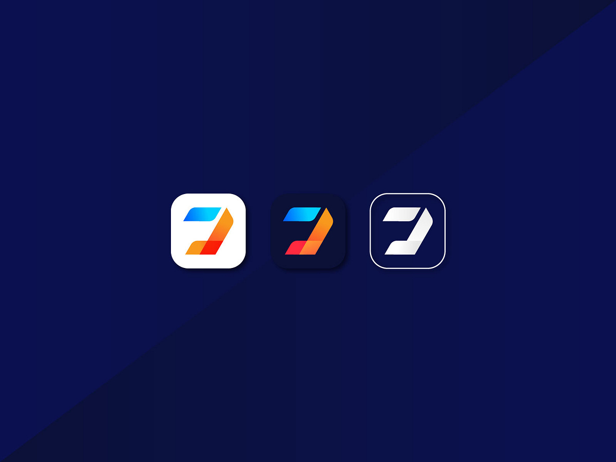 D modern software letter logo concept | D logo mark by Freelancer Iqbal ...