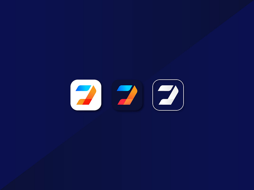 D modern software letter logo concept | D logo mark by Freelancer Iqbal ...