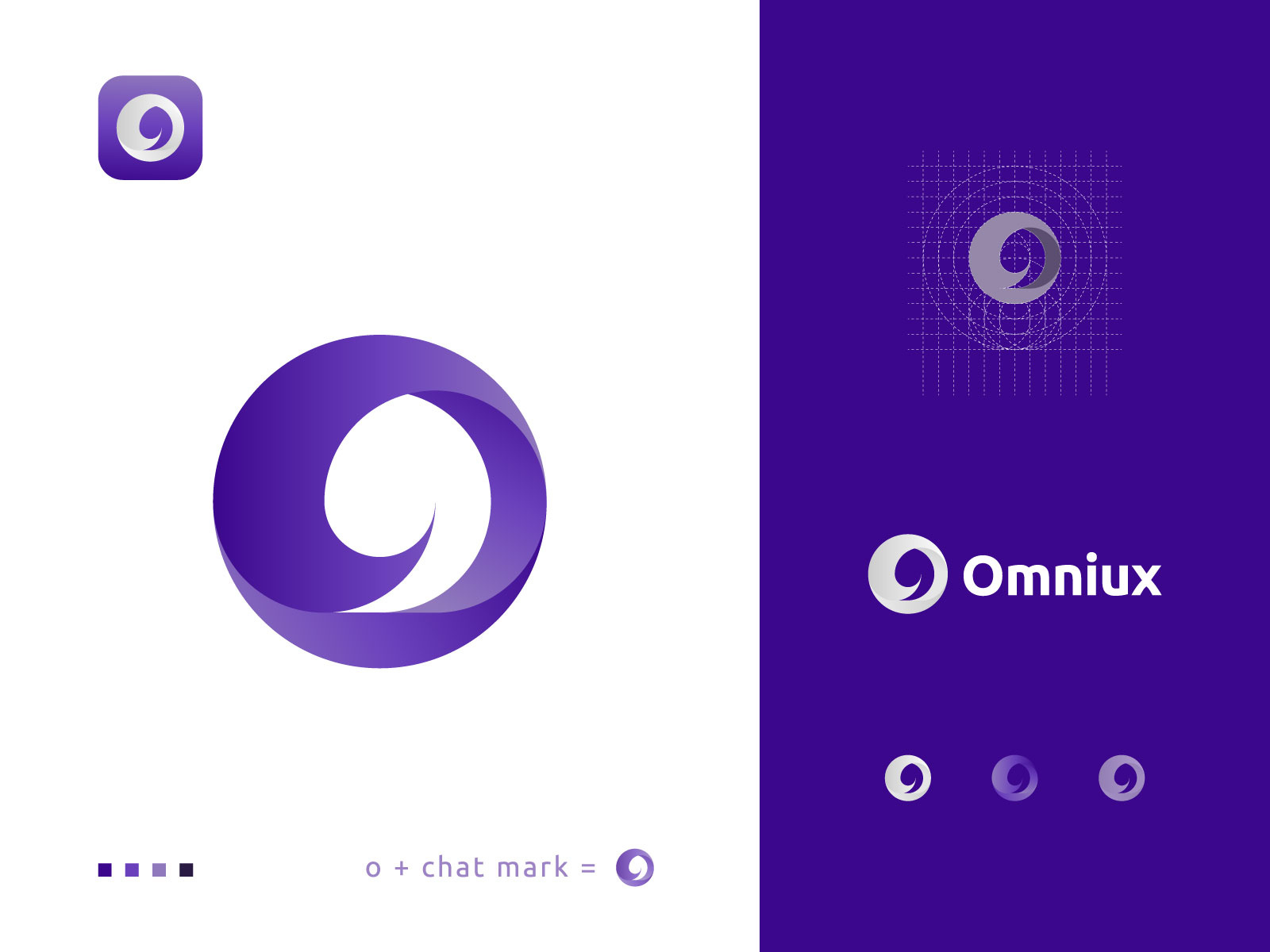 O + Chat Logo Mark - Conversation Modern App Logo Mark by Freelancer ...