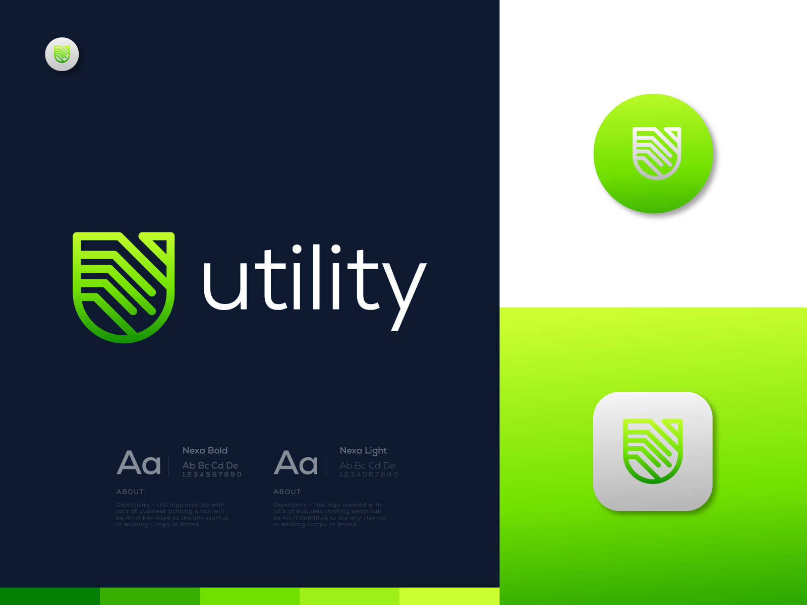 U Modern Logo Design Concept by Freelancer Iqbal | Brand Designer on ...