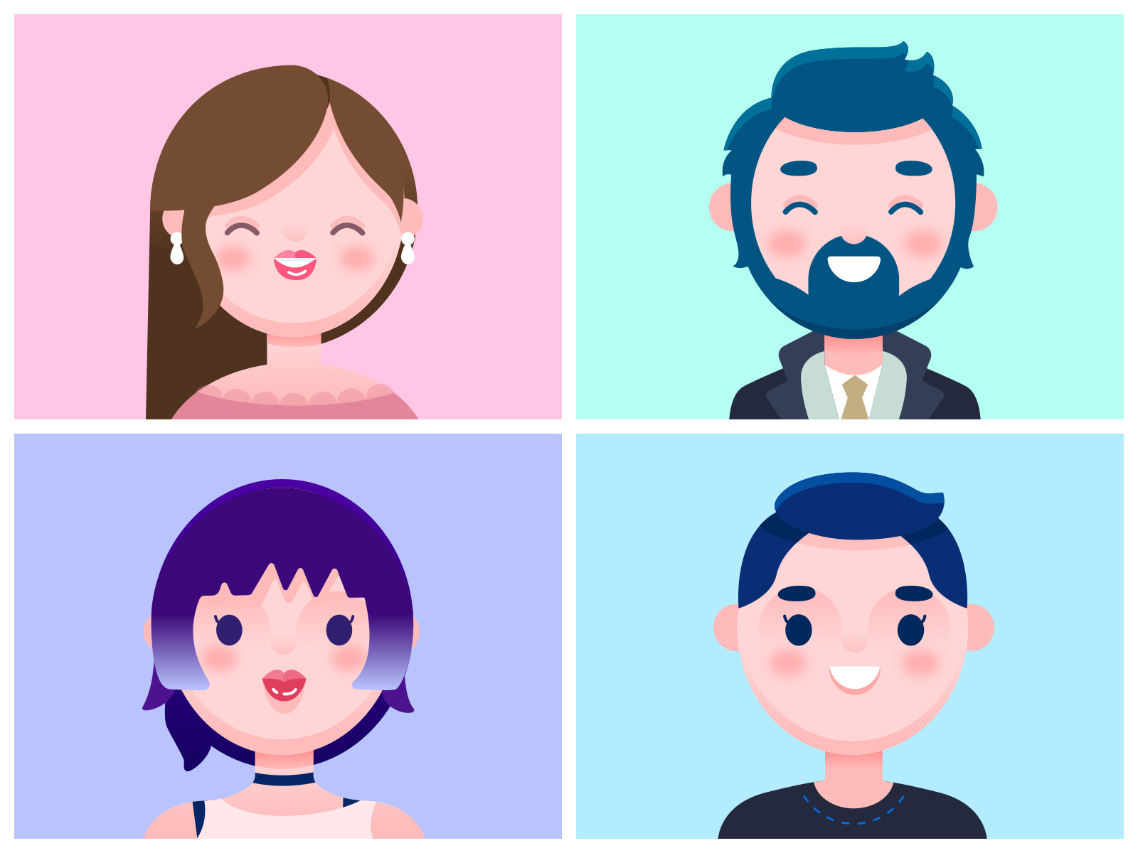 Default avatar by 裴斐Dora on Dribbble