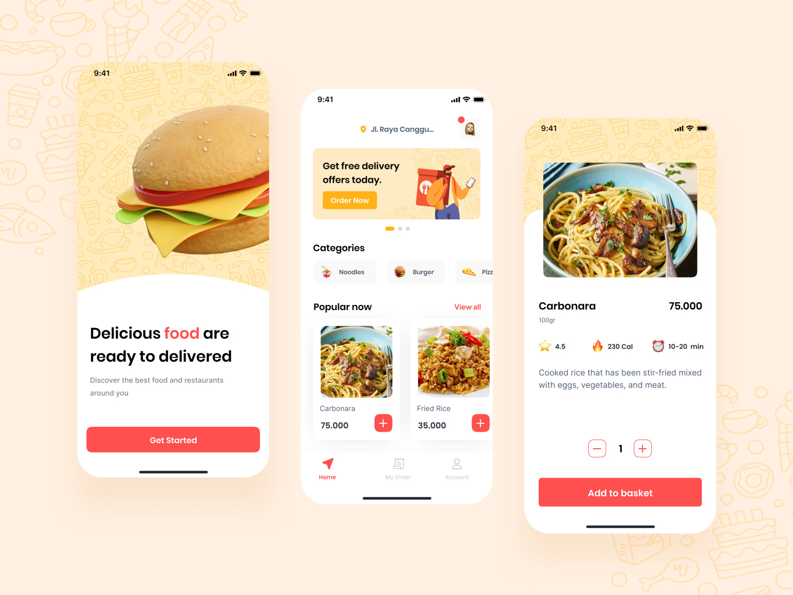 Foodie App by Kadek Dwi Asri on Dribbble