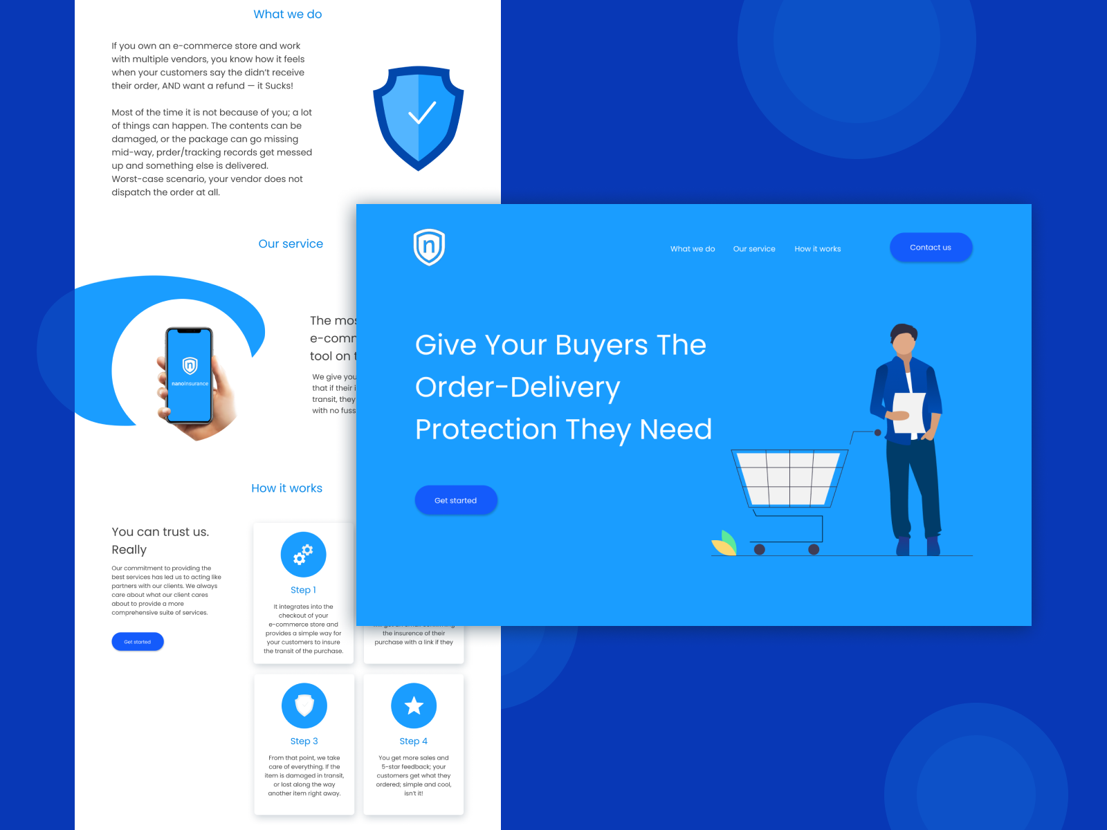 Insurance by Yuliya Lizunova on Dribbble