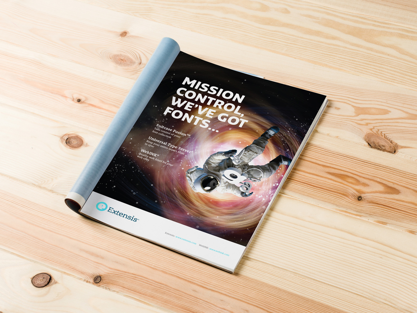 Suitcase Fusion Full Page Advertisement Design by Jun Suzuki on Dribbble