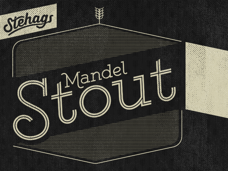 wip beer label by 𝕵𝖆𝖈𝖐 𝕳𝖔𝖑𝖑𝖘𝖙𝖊𝖓 on Dribbble