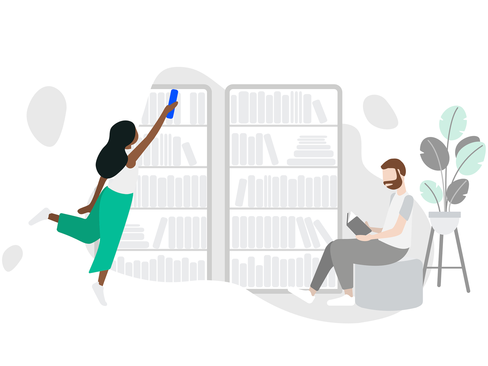 Help Page Illustration by Krista Trostle on Dribbble