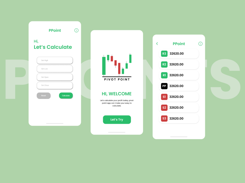 Pivot Point Apps Ui Concept by Wahyu febryan on Dribbble
