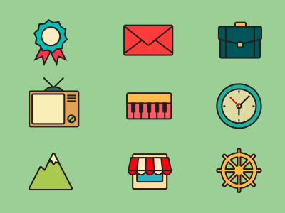 Retro by Min Tran on Dribbble