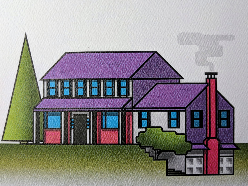 House by daniel visconti on Dribbble