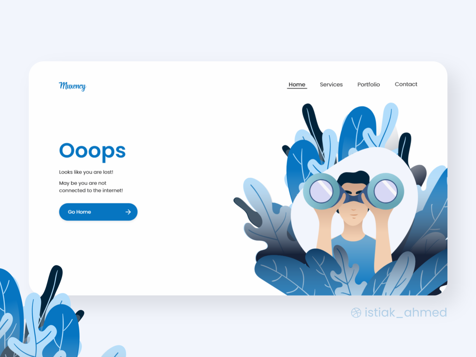 Empty State - Error Screen by Istiak Ahmed on Dribbble