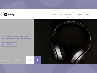 Spotify Redesign Ui Ux By Youssef Kanan On Dribbble