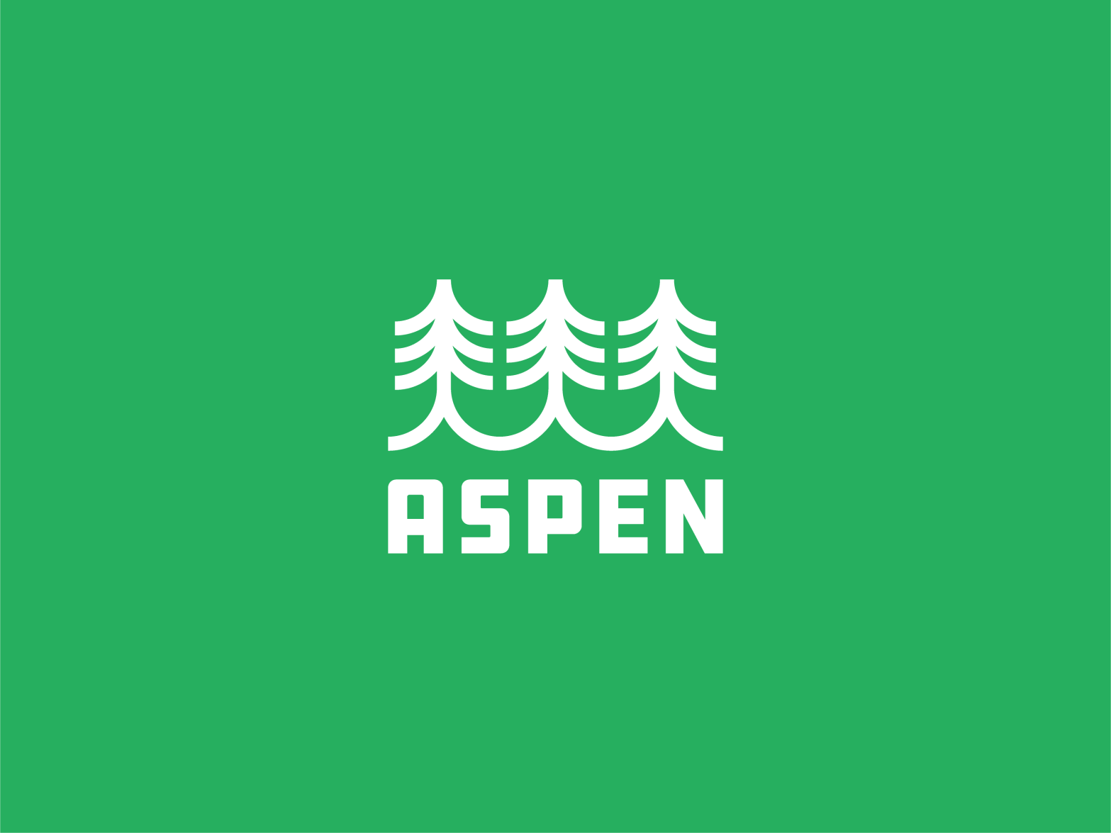 Aspen logo by Lauren Harden on Dribbble