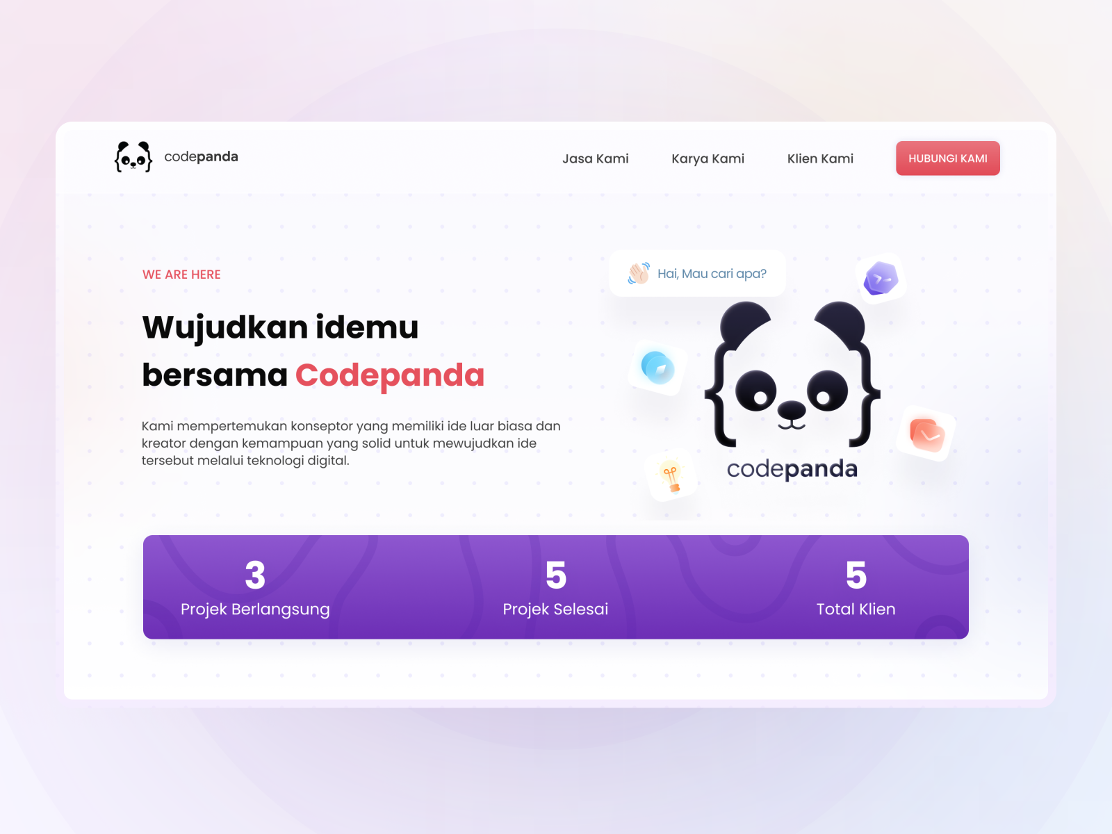 Codepanda Website Redesign by Afifah Noviani on Dribbble