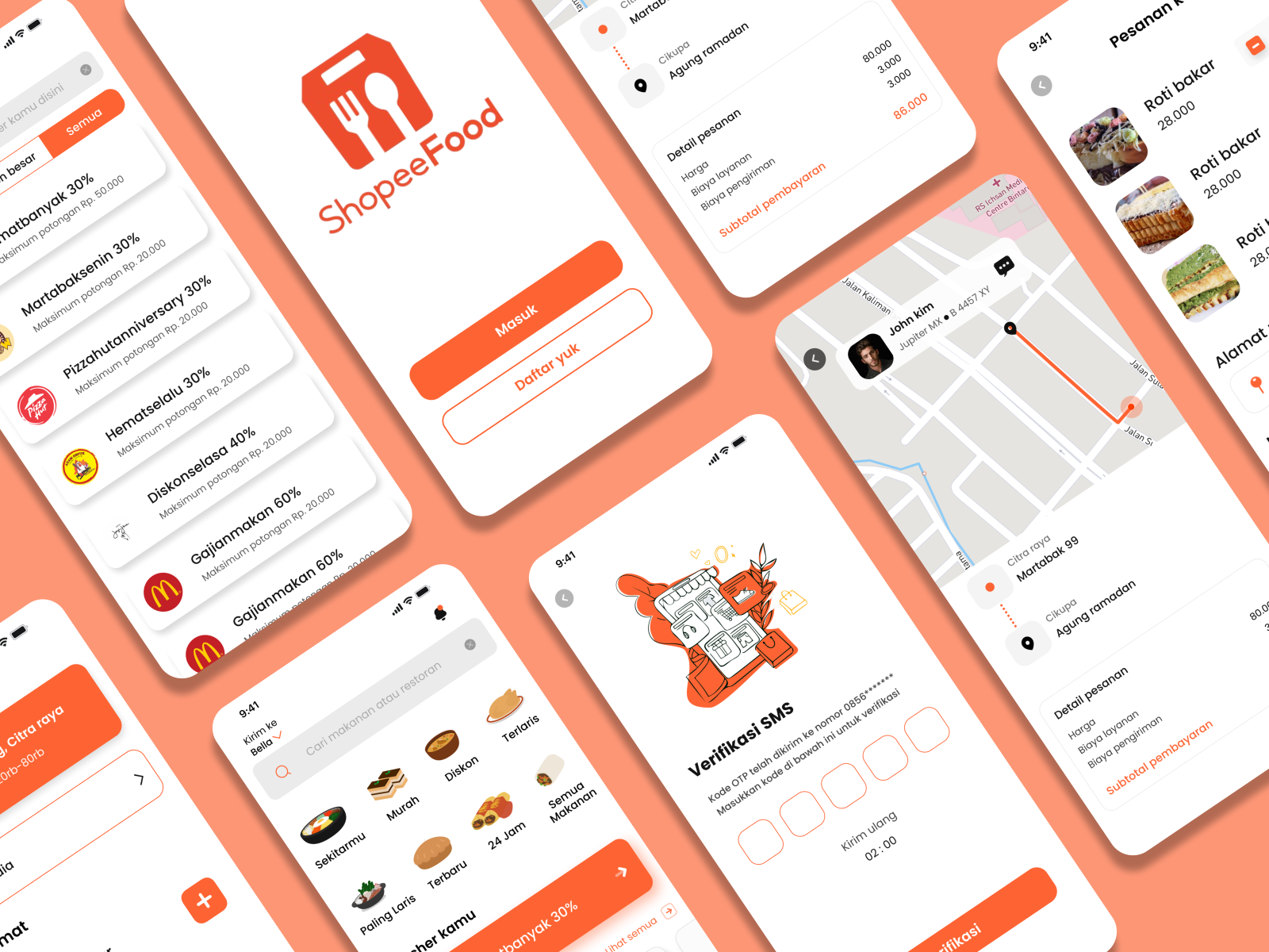 Shopeefood App Redesign by Cecep nurcahya on Dribbble