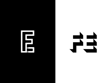 FE Monograms by Dan Fleming on Dribbble