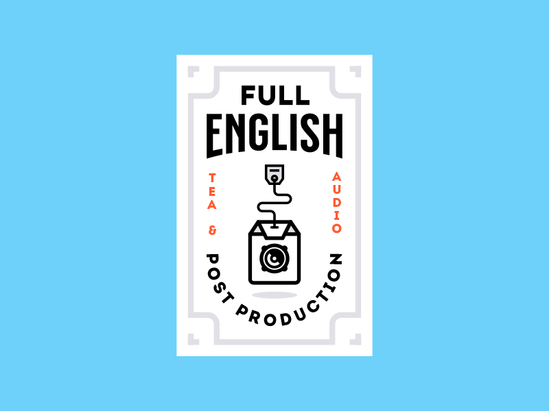 Full English Sticker by Dan Fleming on Dribbble