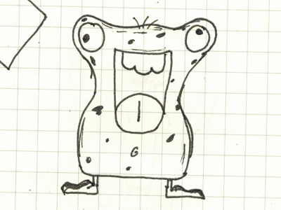 Googly Monster by Enspired on Dribbble