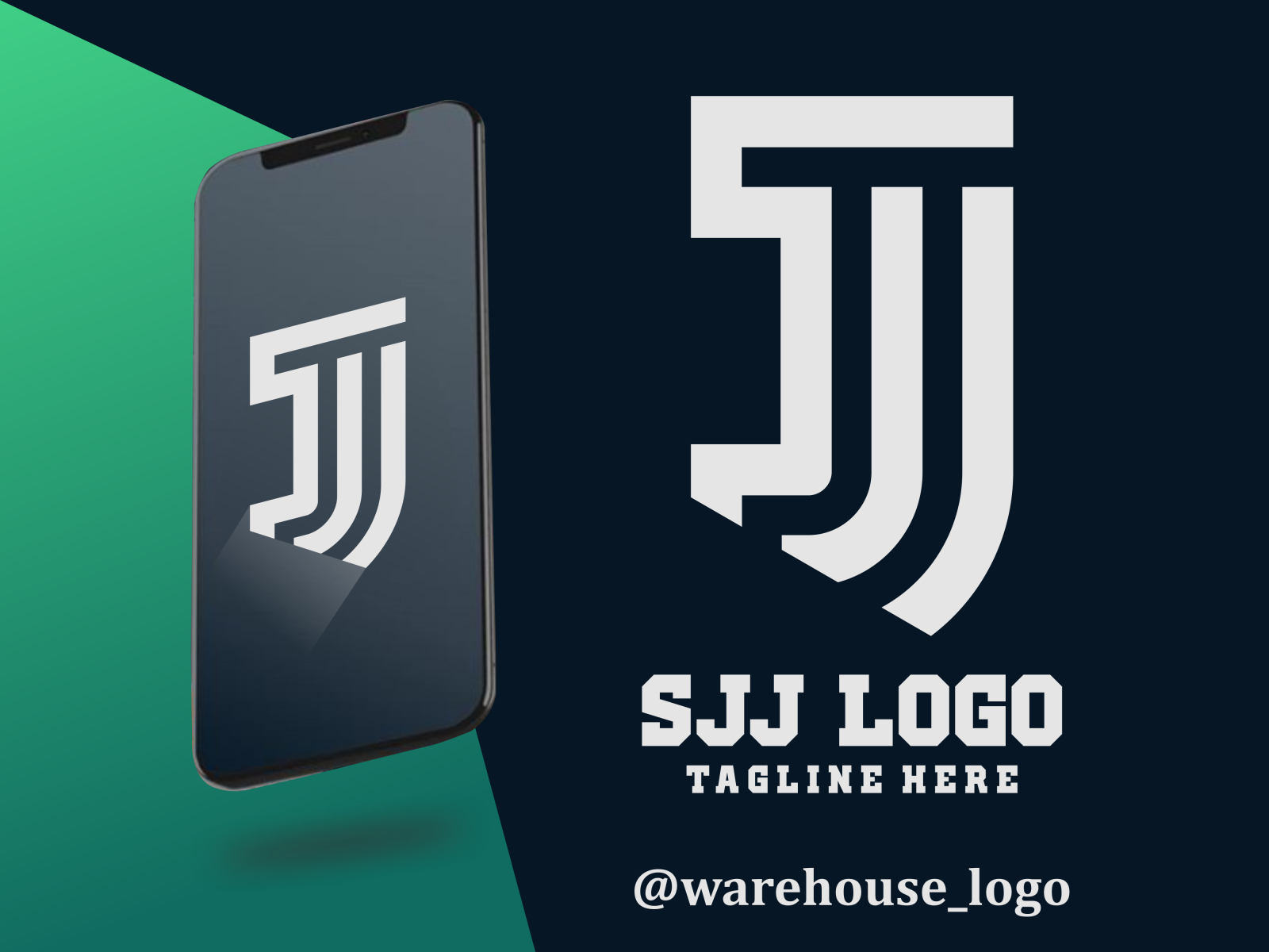 sjj logo by warehouse_logo on Dribbble