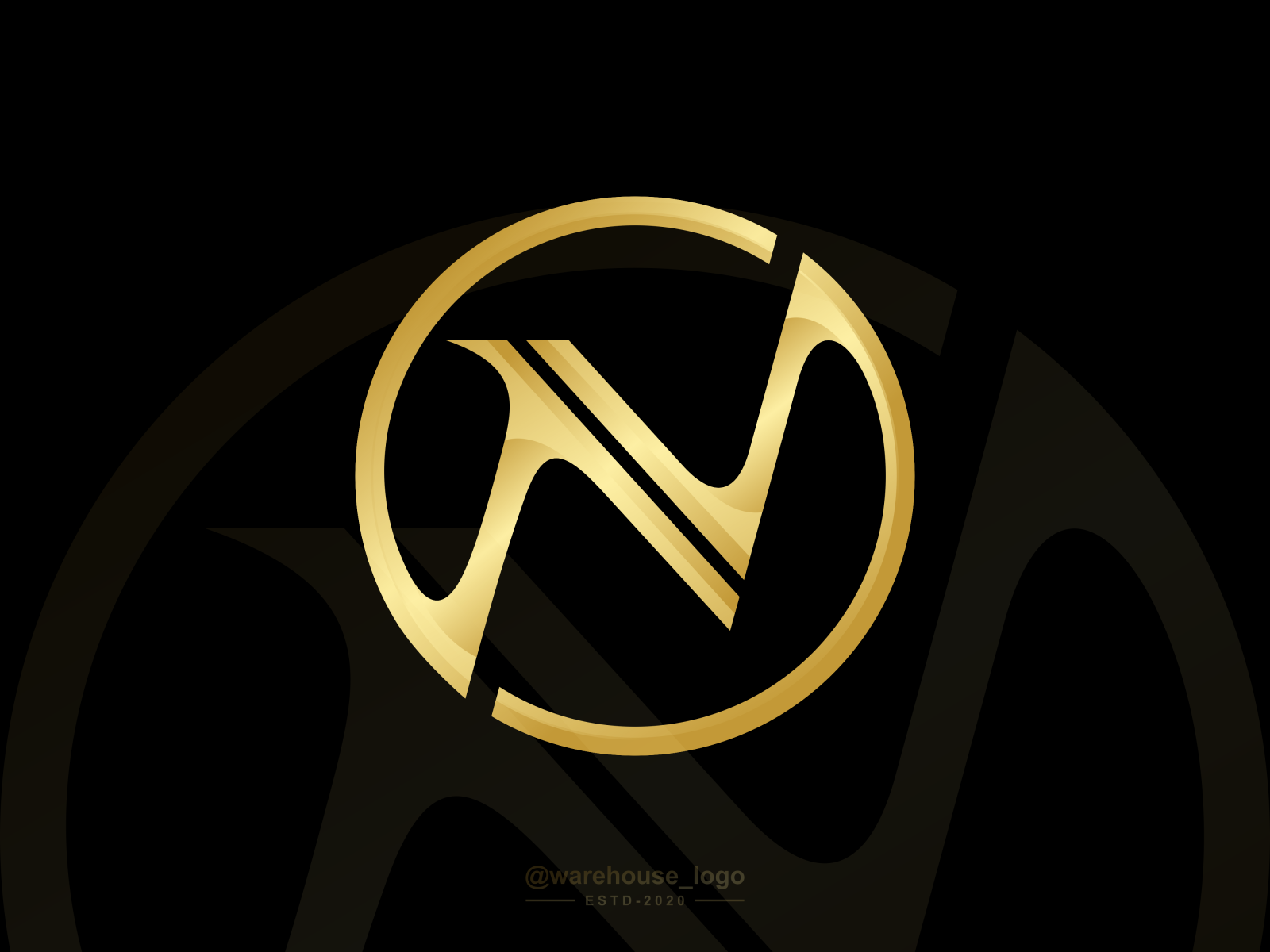 n logo by warehouse_logo on Dribbble