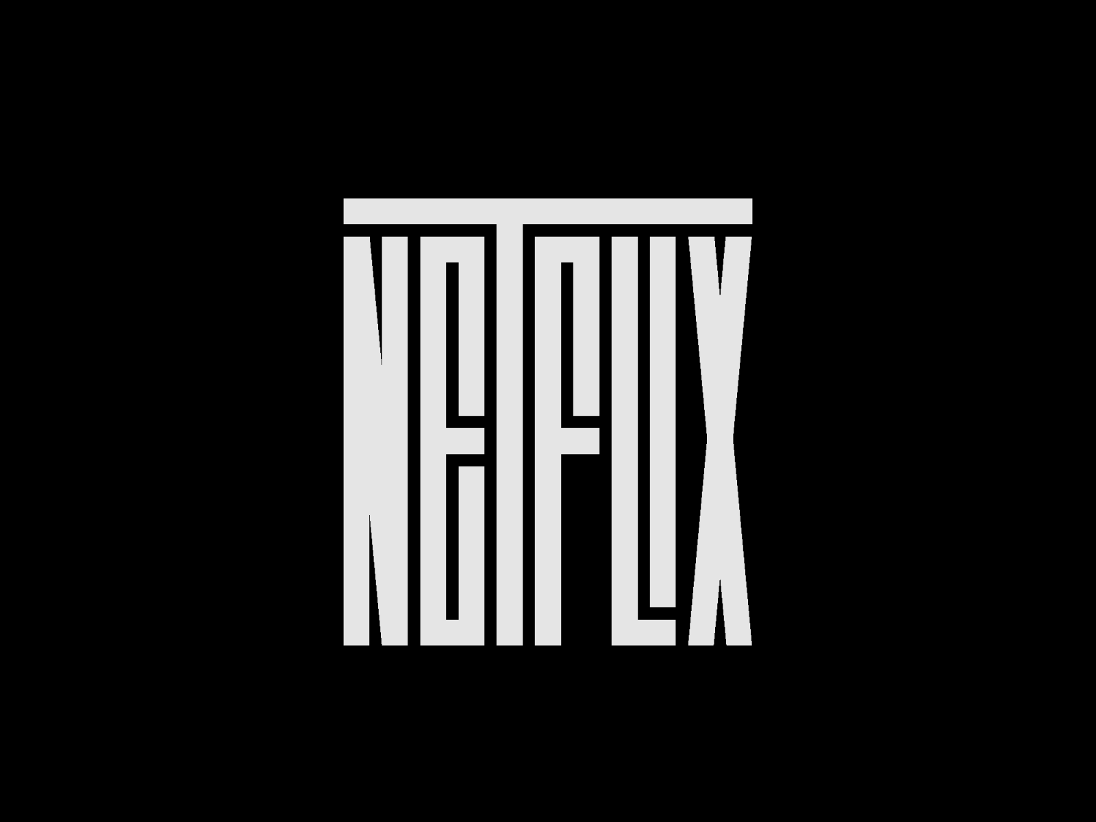 netflix logo design template by warehouse_logo on Dribbble
