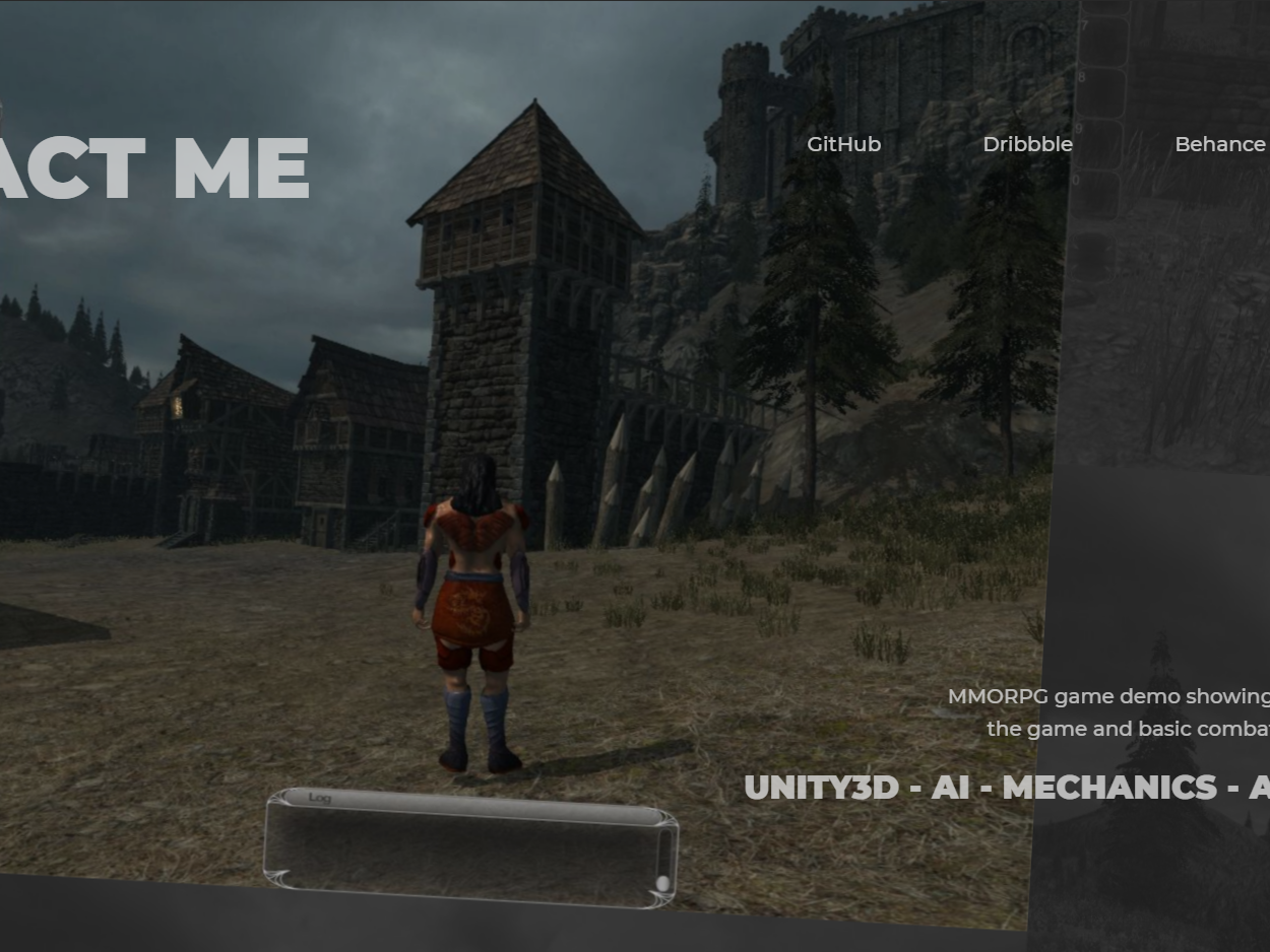 Portfolio Website by Andrej Szontagh on Dribbble