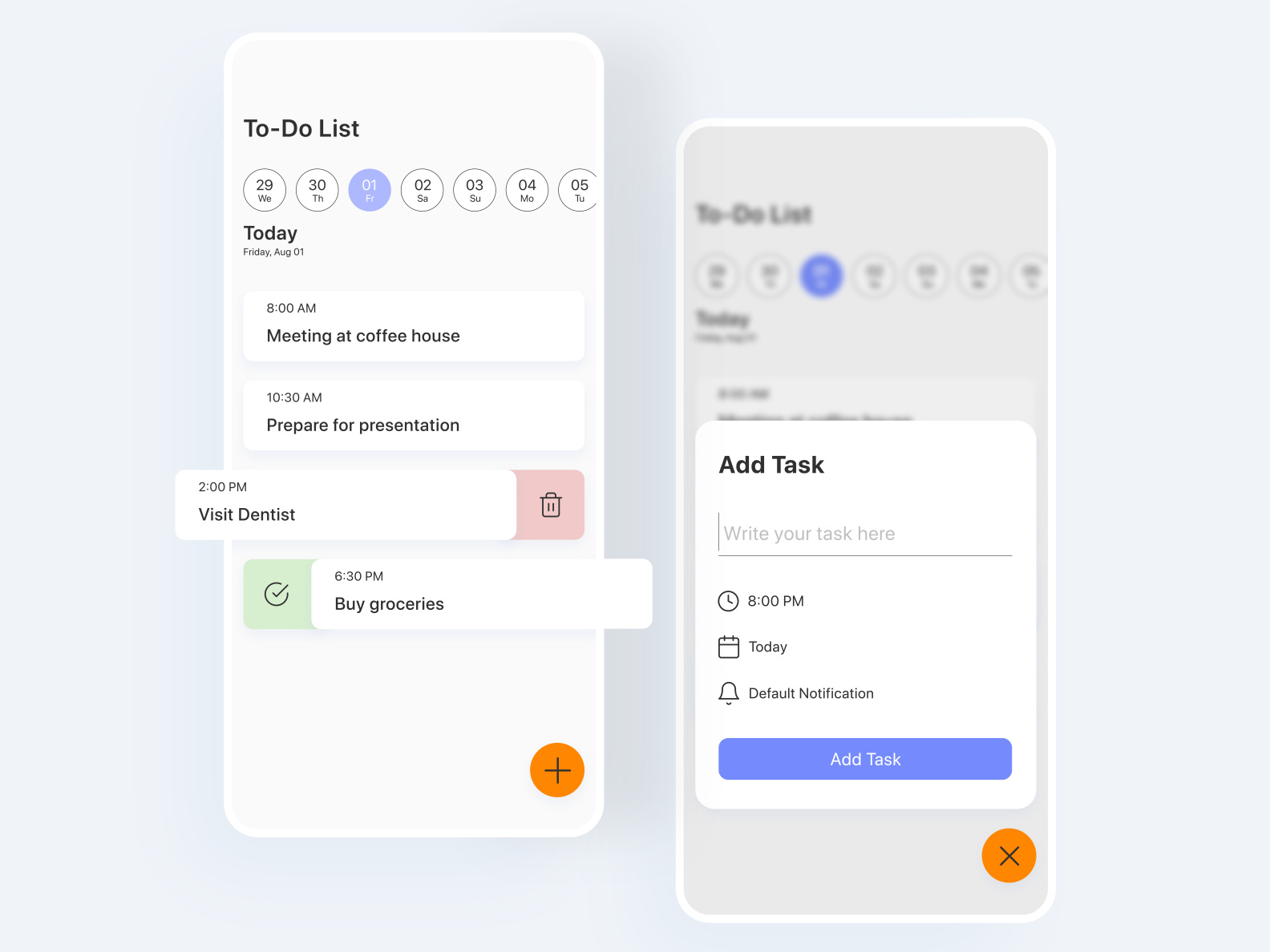 To-Do List UI by Nikhil Varghese on Dribbble