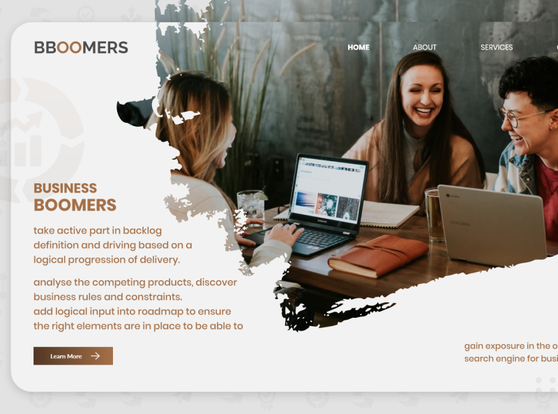 Business boomers by Moustafa Nour on Dribbble
