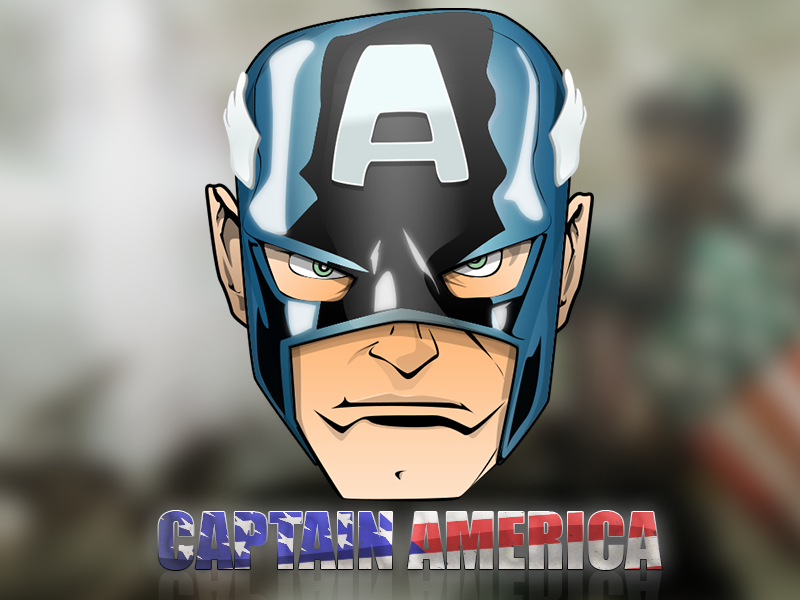 Captain America by ChrisGraphiX on Dribbble
