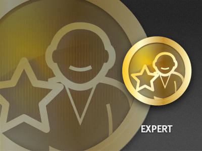 Expert Badge by Bistrian IOSIP on Dribbble