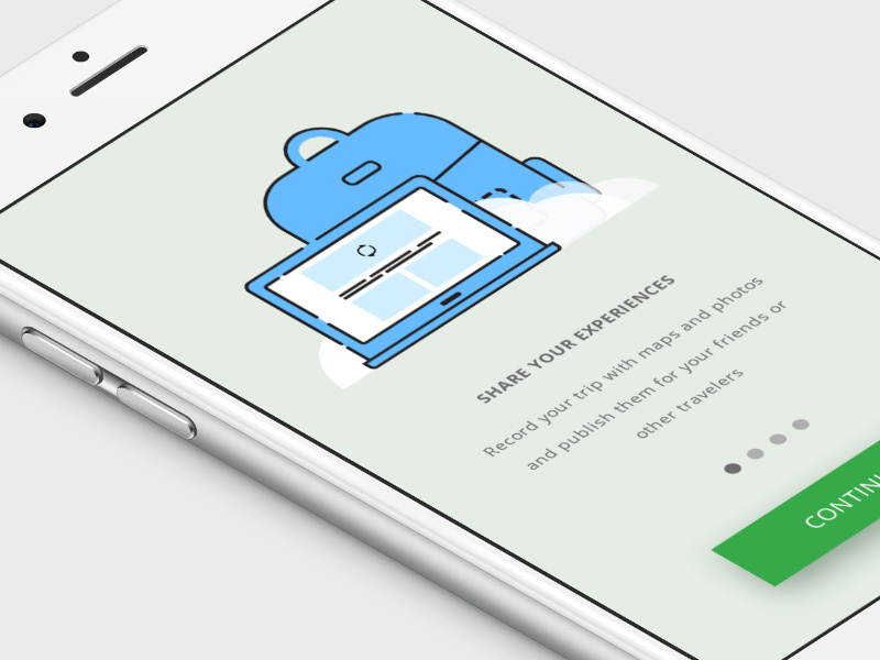 Welcome Screen by Rustem Sirazetdinov on Dribbble