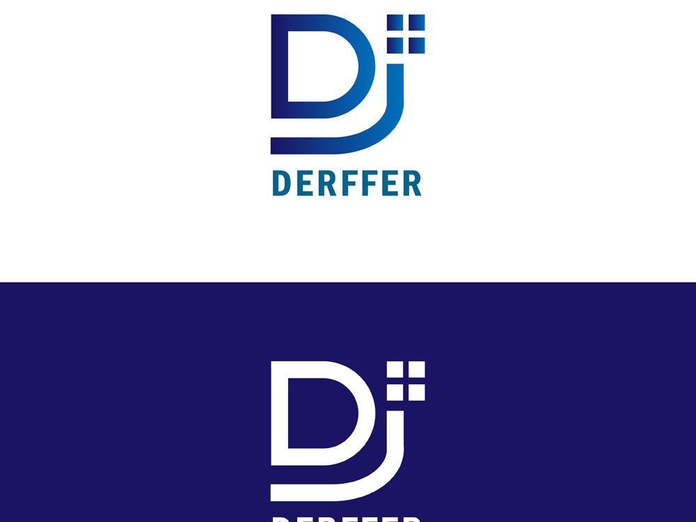 Derffer Logo Design 03 by Muhammad Vivaldi on Dribbble