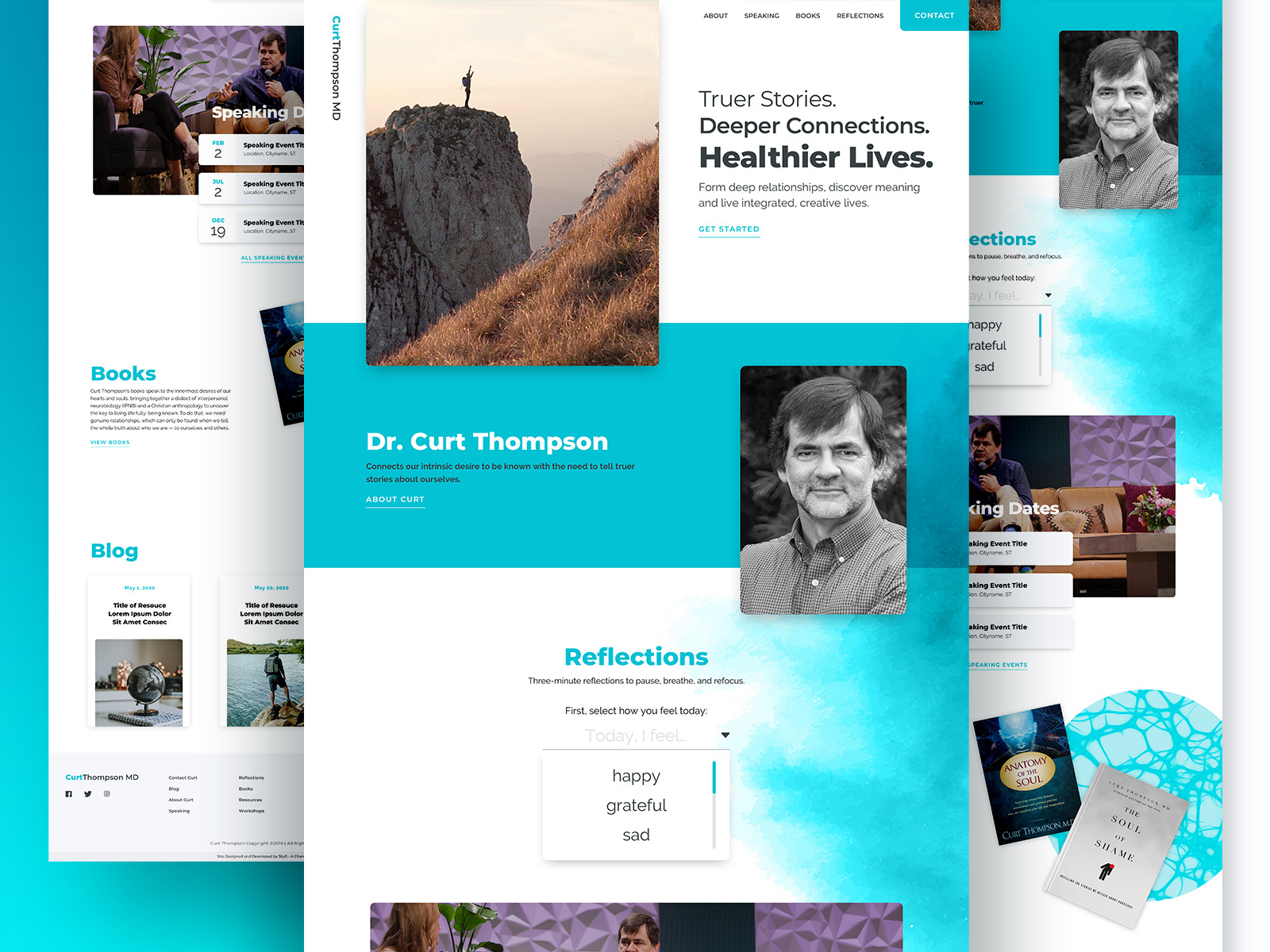 Mental Health Psychiatrist Website by Thomas Brown on Dribbble