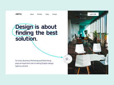 Design Agency - Header Exploration by Wahab ™ for CLAW on Dribbble