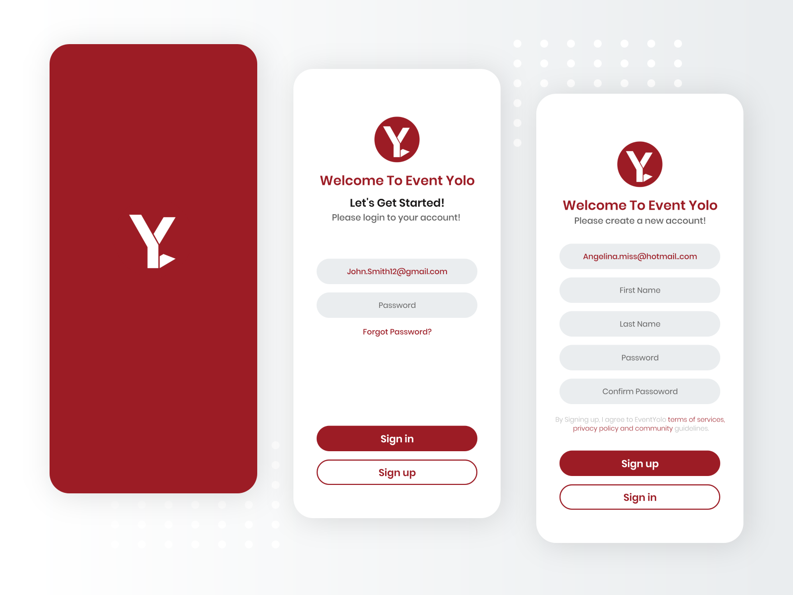 Events Ticket Booking App - Onboarding Screens by Afaq on Dribbble