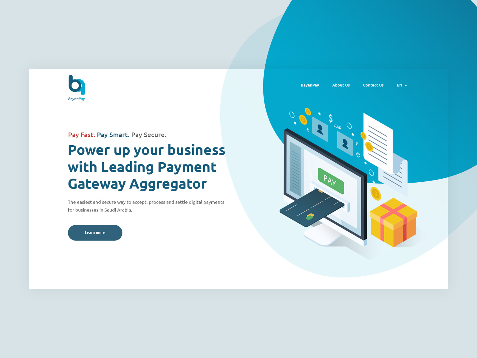 BayanPay Landing Page by Aufait UX on Dribbble