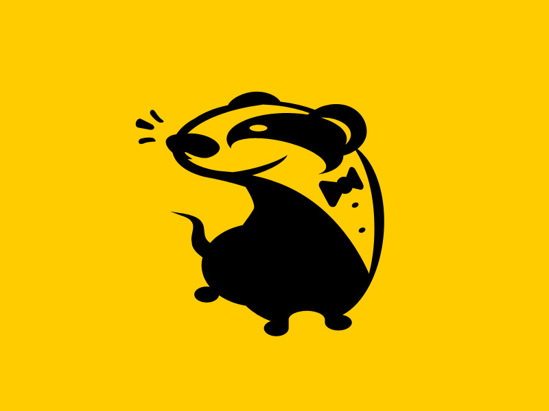Nosy Badger Secret Agent by Michael Pons on Dribbble