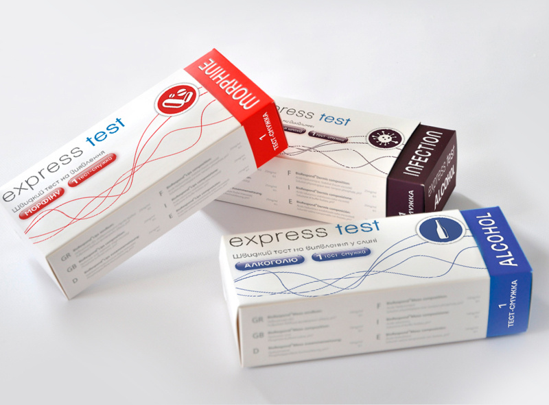 Express test packaging by Irina on Dribbble