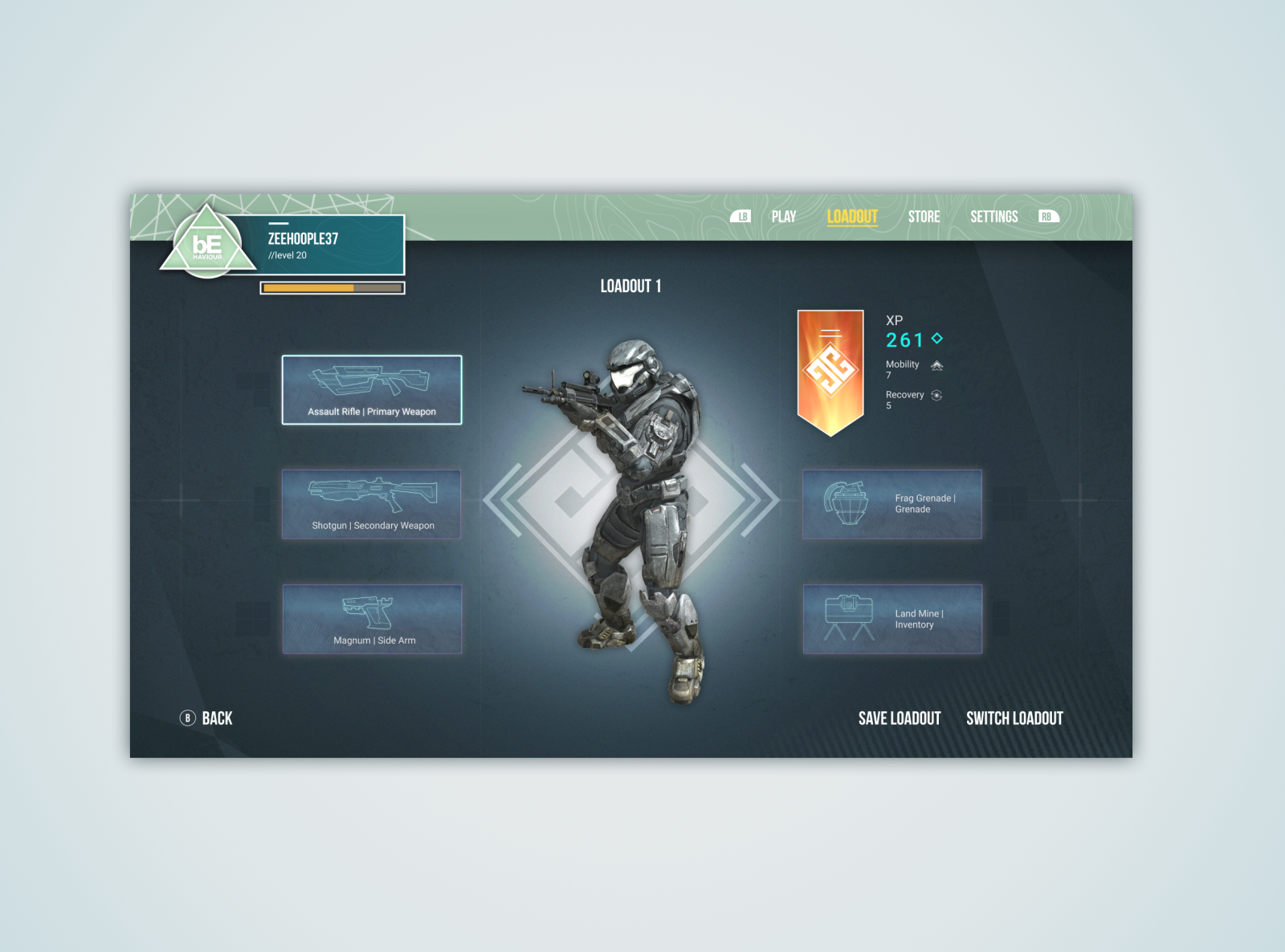 Test for a Gaming Studio by Zaidali on Dribbble