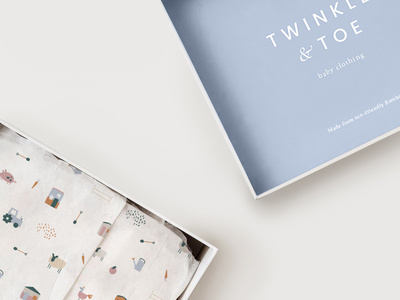 Twinkle & Toe Clothing Packaging by Galerie Design Studio on Dribbble