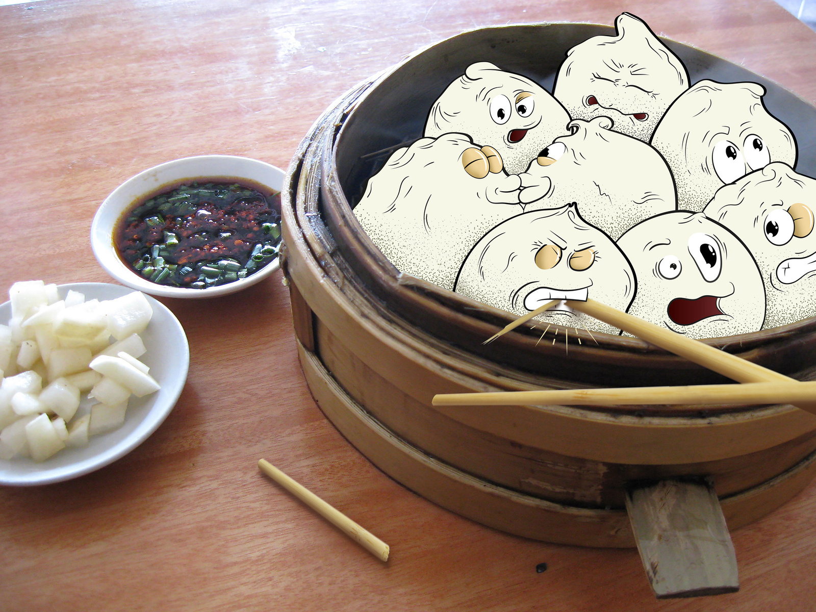 Angry Dumplings by Sam Rios on Dribbble
