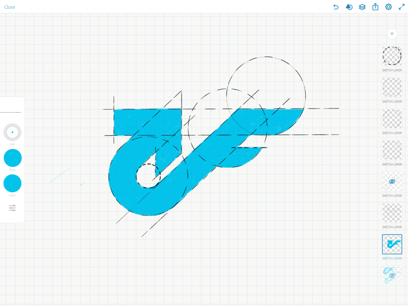 Logo Sketch by Alexander on Dribbble