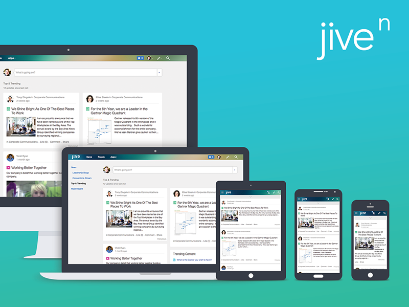Jive-n Device Coverage by Spenser Lea for Jive on Dribbble