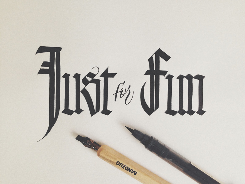 Just For Fun by Joan Quirós on Dribbble
