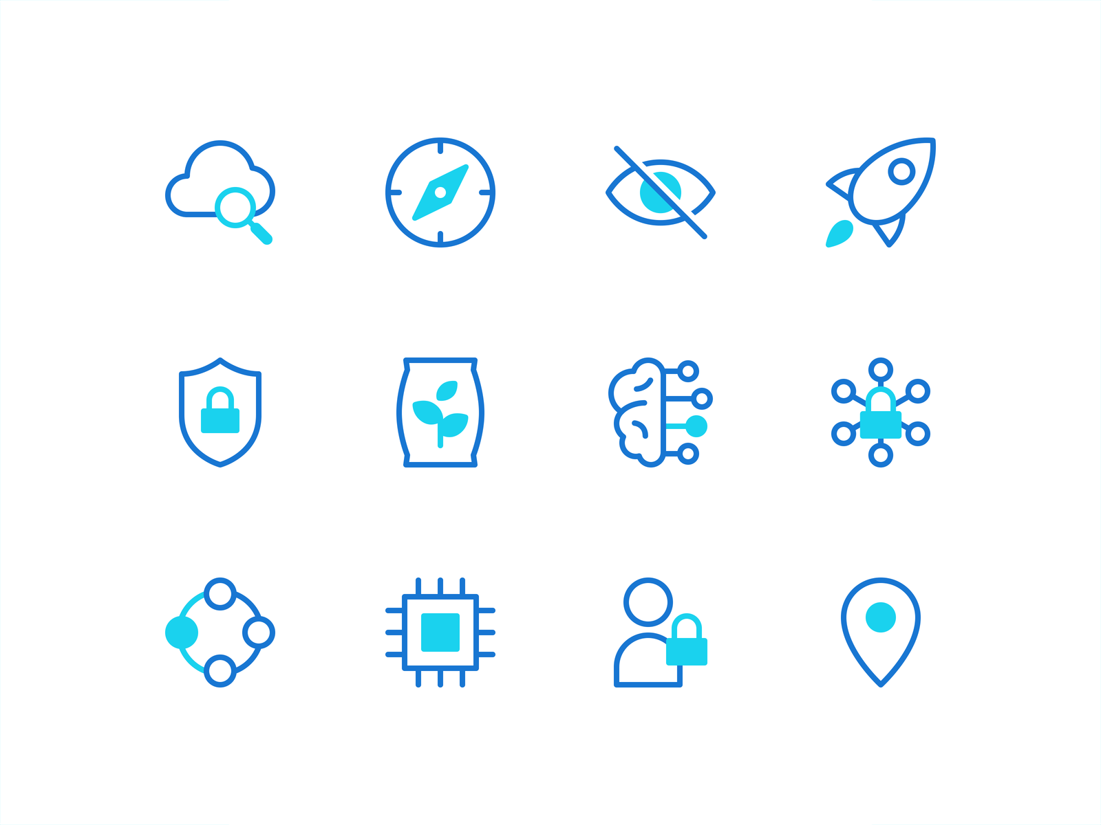 Data Governance Icons by David Walker on Dribbble