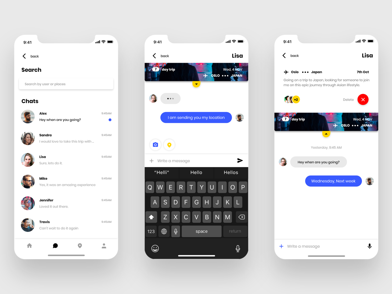 Backpack - UI Kit Free for Adobe XD by Raza Shah on Dribbble