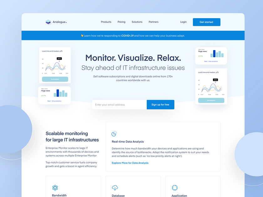 Monitoring Dashboard designs, themes, templates and downloadable ...