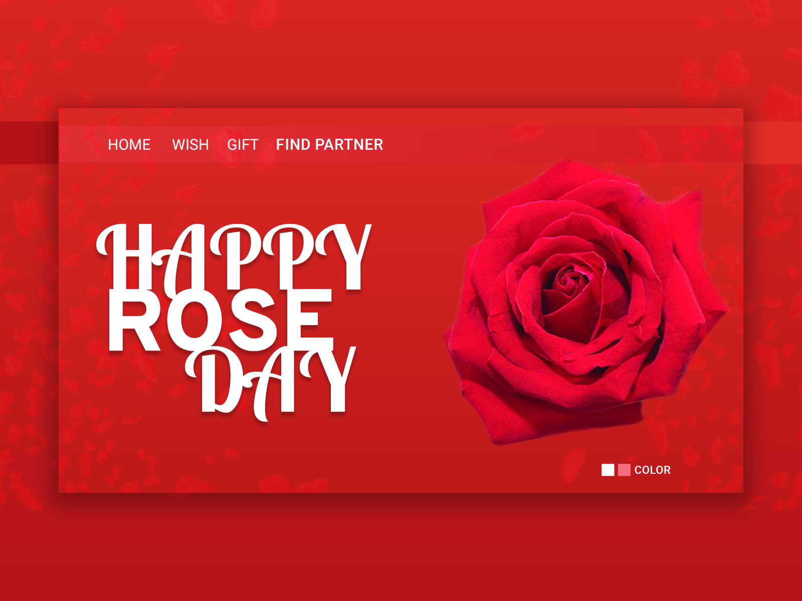 Rose Day | Happy Rose Day by Koishik Ahmed on Dribbble