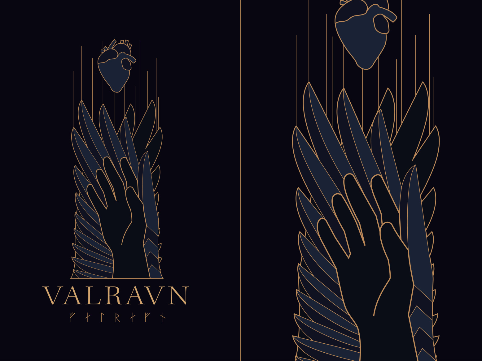 Valravn by Bryan Richard Keith on Dribbble