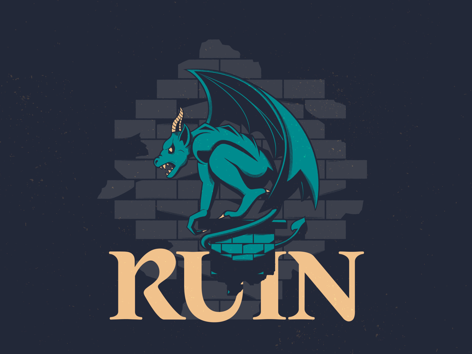 Ruin by Bryan Richard Keith on Dribbble