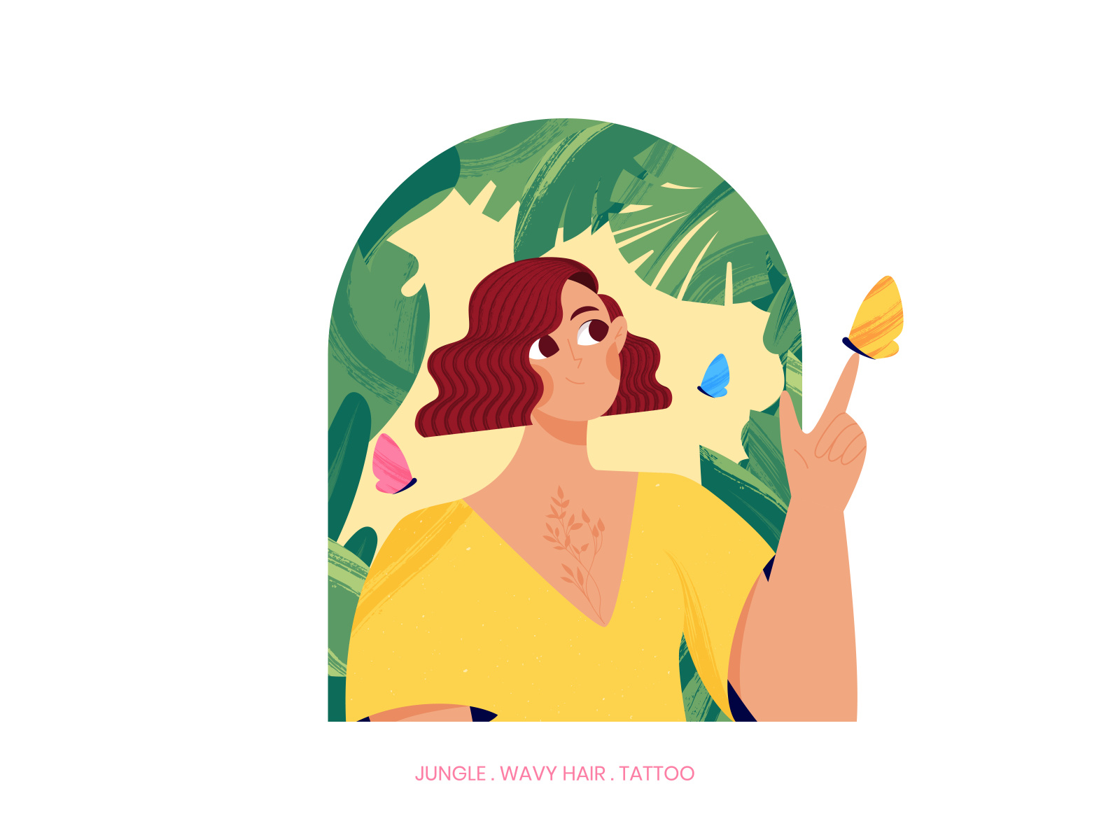 The Jungle Girl By Tamanna Mundhra On Dribbble